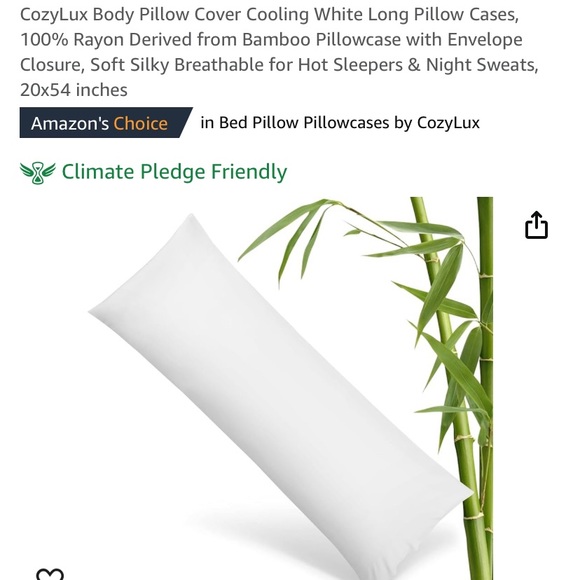 Bedding | Body Pillow Case | Poshmark
